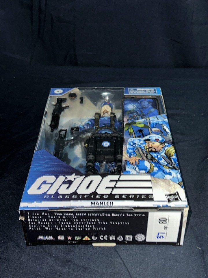 GI JOE CLASSIFIED MANLEH JETPACK PARACHUTE SO-CAL JOE SHOW EXCLUSIVE ...