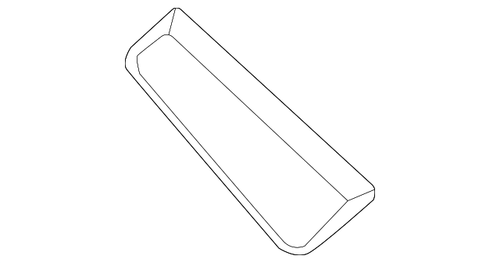 Genuine Toyota Lower Grille Hole Cover 53285-42140-C0 | eBay