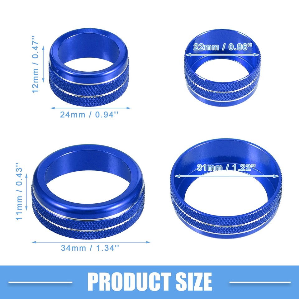 Automobile Console CA per Audio Volume Manopola Copertura per Nissan ...