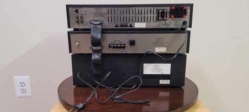 Realistic Stereo System 600. Amplifier, Tuner & Cassette Deck. Tested ...