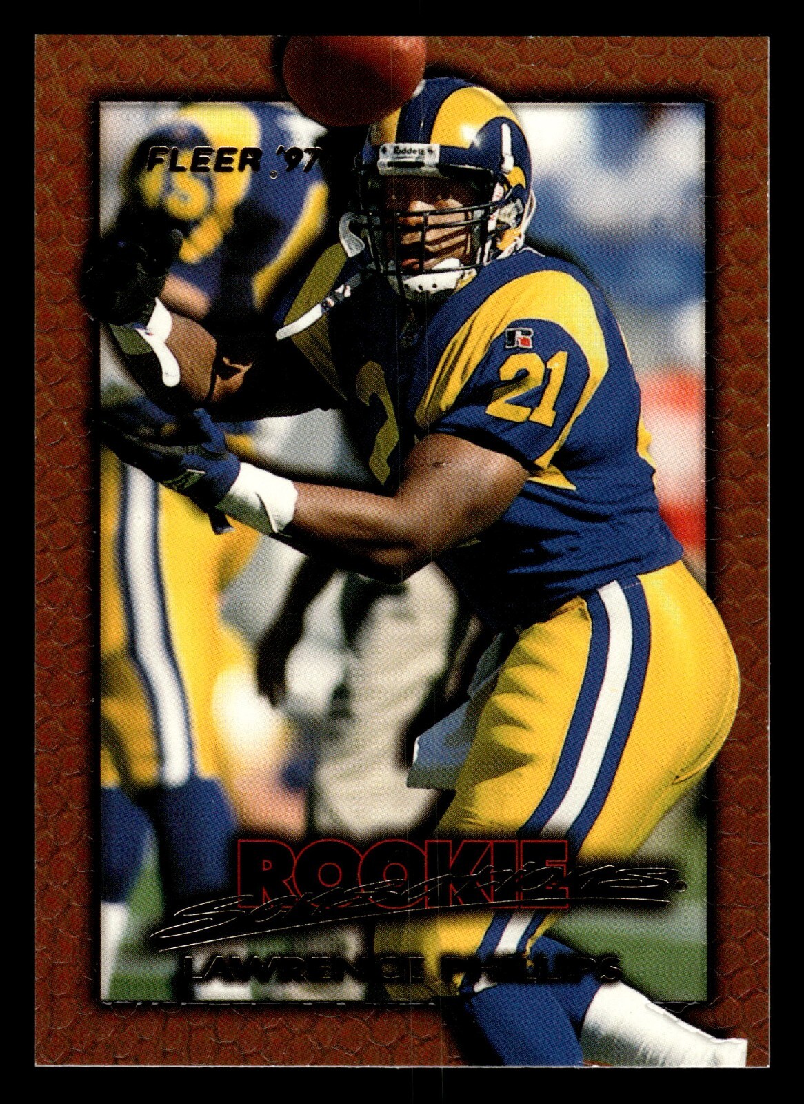 1997 Fleer Rookie Sensations Lawrence Phillips #18 RC | eBay
