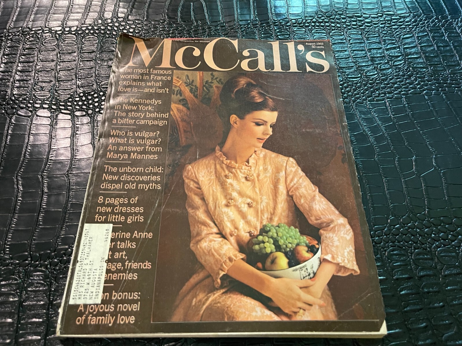 AUGUST 1965 vintage MCCALLS womans magazine - great ads | eBay