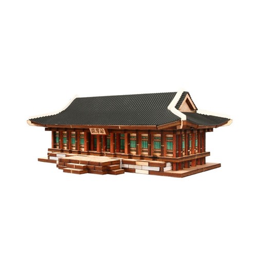 Gangnyeongjeon Korean Souvenir House Building Collectible Miniature DIY ...