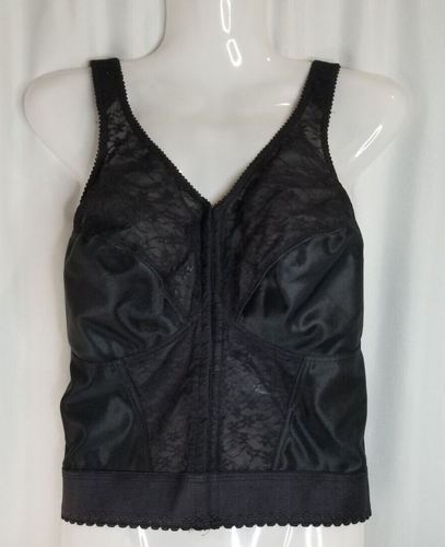 Exquisite Form Women's Bra Black Size 42D Style 5107565 Longline Full ...