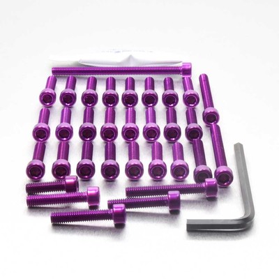 Screws Kit Engine CBR1000RR Fireblade Race Spec Violet Purple | eBay ...