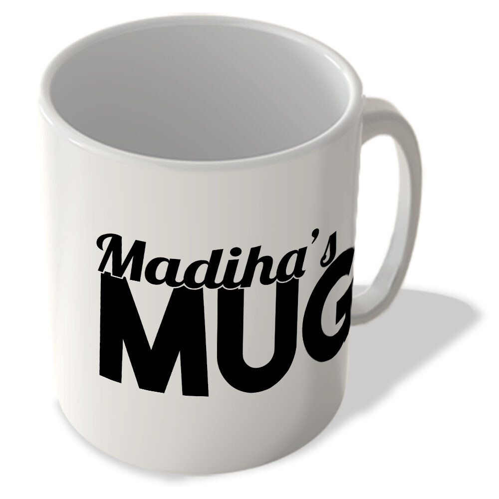Madiha's Mug - Name Mug | eBay UK