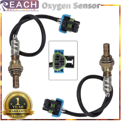 2pc Oxygen Sensor Downstream For 2008-2015 Chevrolet Express 2500 3500 ...