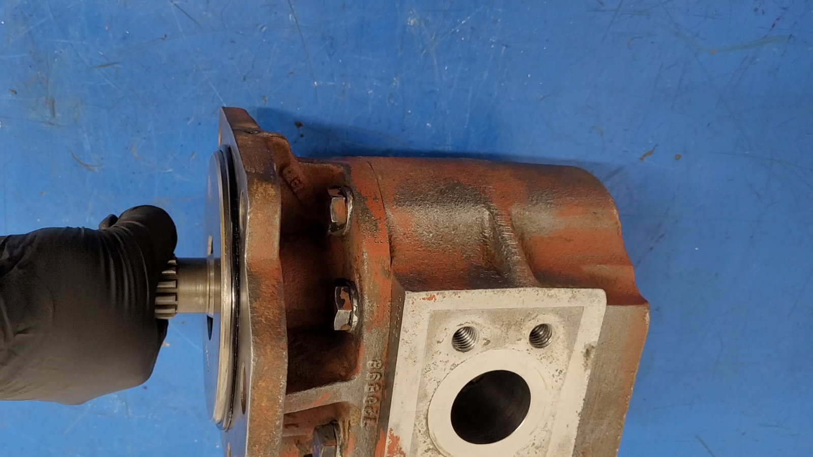 Geartek Hydraulic Gear Pump D-Series 30mm 14 Spine D35L-1C 720894E 7708 ...
