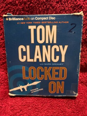 Shelf162i Audiobook~ locked on - Tom Clancy - 9 disc | eBay