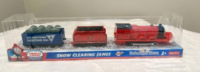 Thomas & Friends Trackmaster Snow Clearing James 2013 TRU Exclusive | eBay