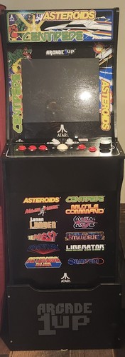 Arcade1Up Atari Deluxe 12-In-1 Arcade Machine with Riser. Asteroids Centipede | eBay