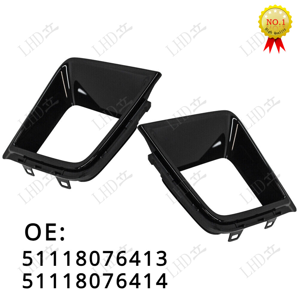 1 Pair Front Right&Left Side Bumper Air Brake Trim Duct For BMW 7 G11 ...