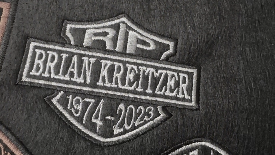 Custom IRON ON RIP Harley Davidson In Memory Motorcycle Biker Patches ...