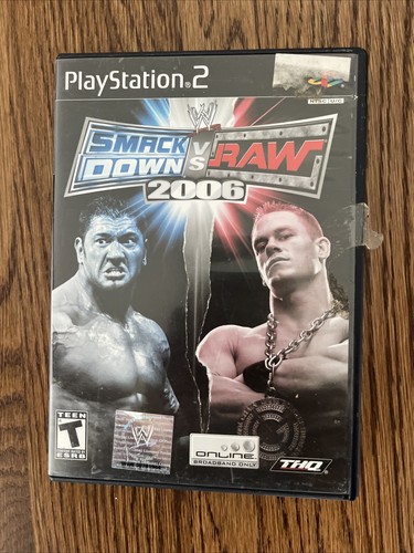 SmackDown Vs. Raw 2006 Greatest Hits PS2 (Sony PlayStation 2) CIB ...