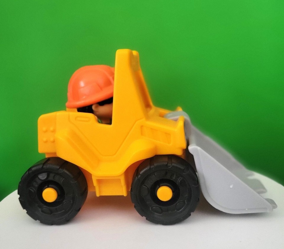 Fisher Price Little People Little Bulldozer with Moveable Bucket ...