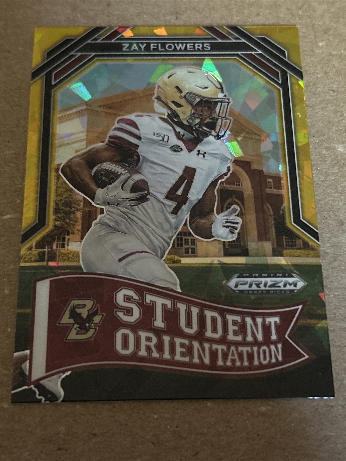 2023 Panini Prizm Draft Picks - Student Orientation Gold Ice Prizm #SO ...