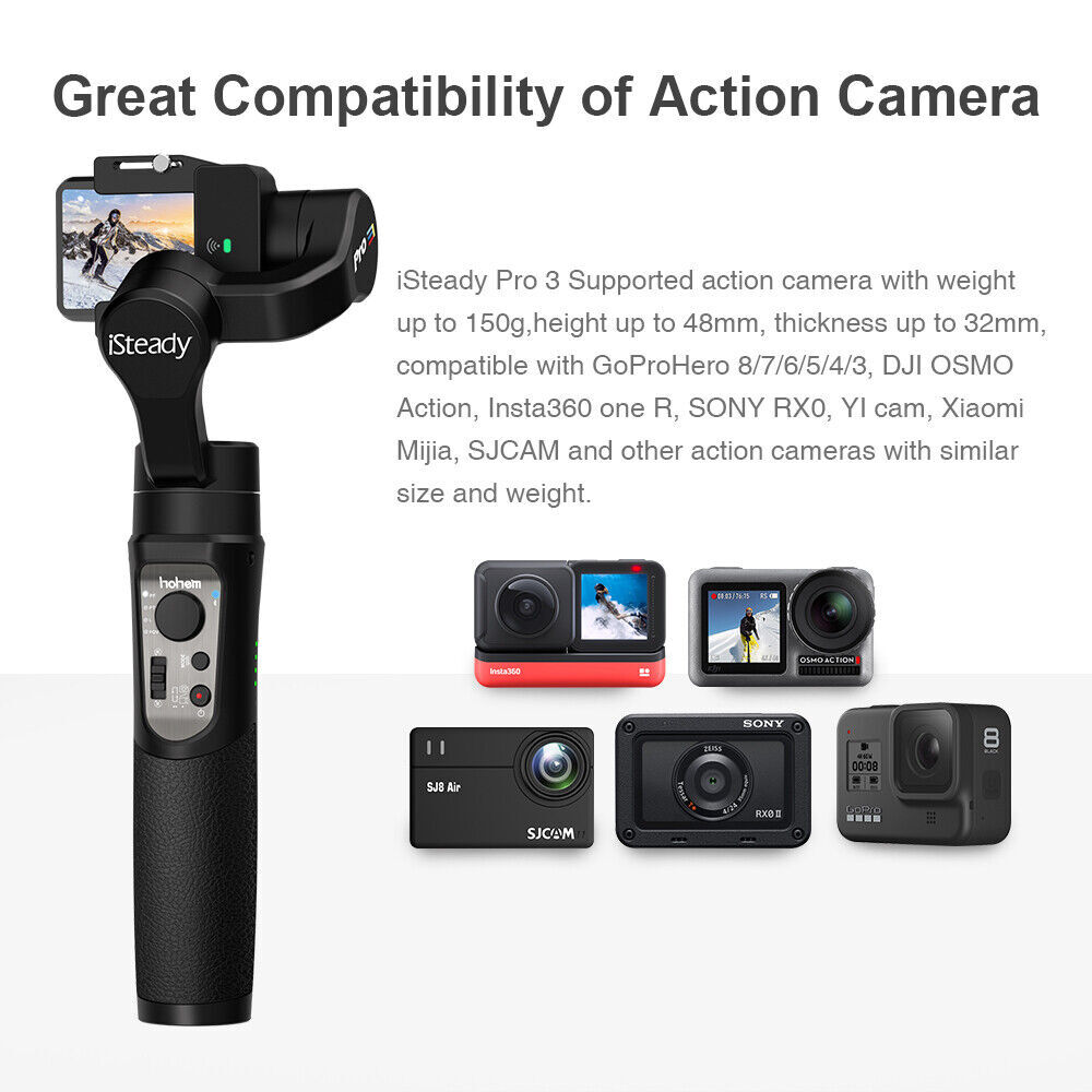 AU Stock Hohem iSteady Pro 3-axis Handheld Gimbal Stabilizer for GoPro ...