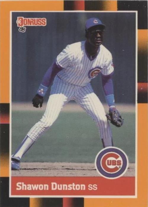 1988 Donruss Baseball's Best - Shawon Dunston #37 for sale online | eBay