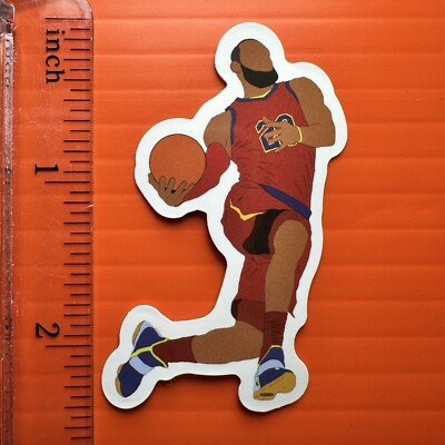 LEBRON JAMES STICKER Basketball Los Angeles Lakers NBA Cavs Heat | eBay