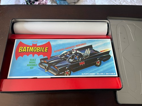 Batmobile Scale Model Assembly Kit Authentic Never Built | eBay