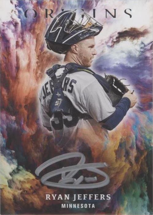 2021 Panini Chronicles - Origins Signatures Ryan Jeffers #OS-RJ Silver ...