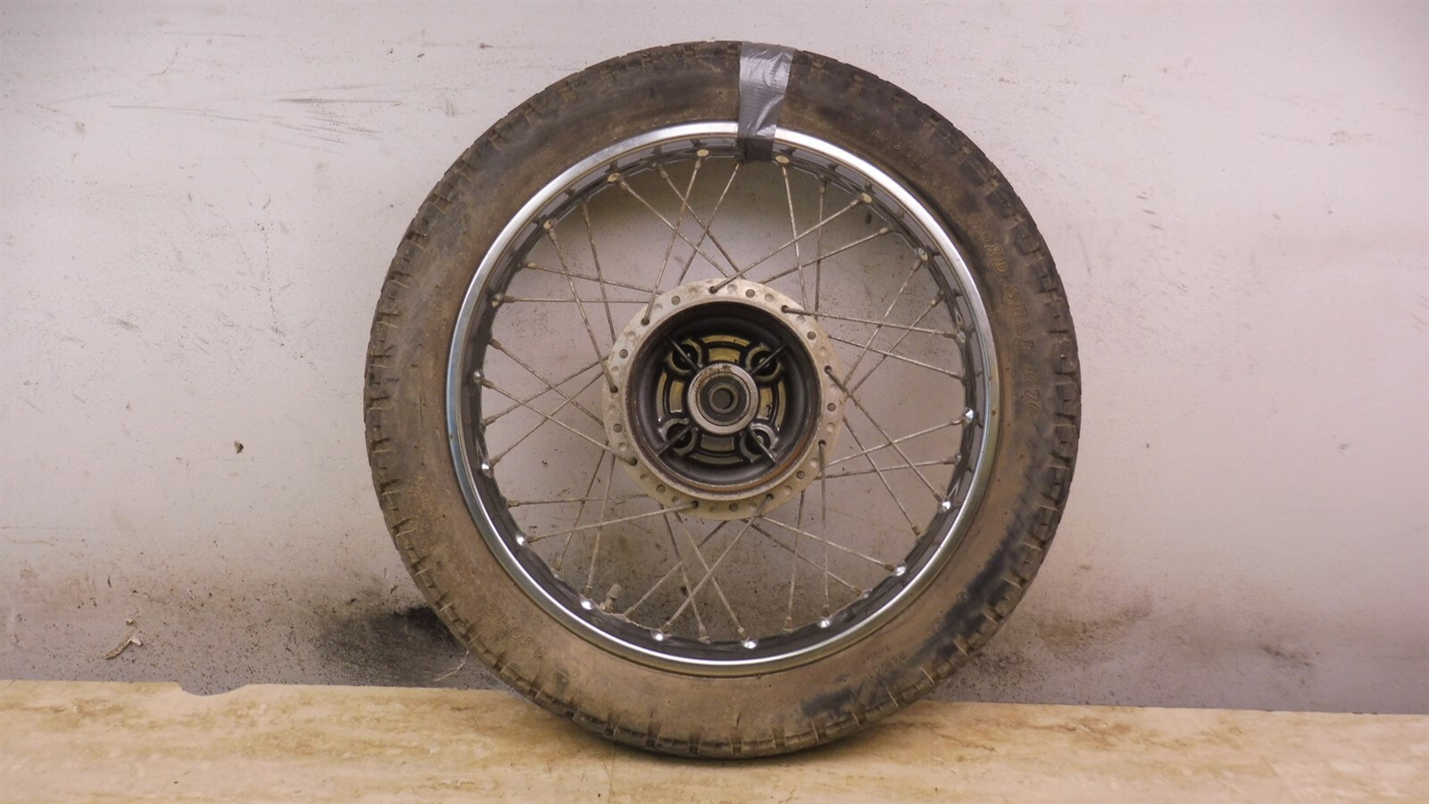 1969 Honda CB350K1 Super Sport H1013-3> rear wheel rim hub and sprocket ...