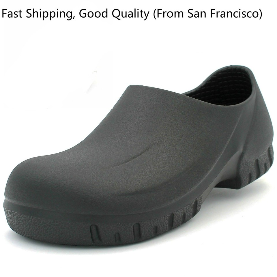 NEW Mens Non-slip Chef Shoes Kitchen Oil-resistant Waterproof Work ...