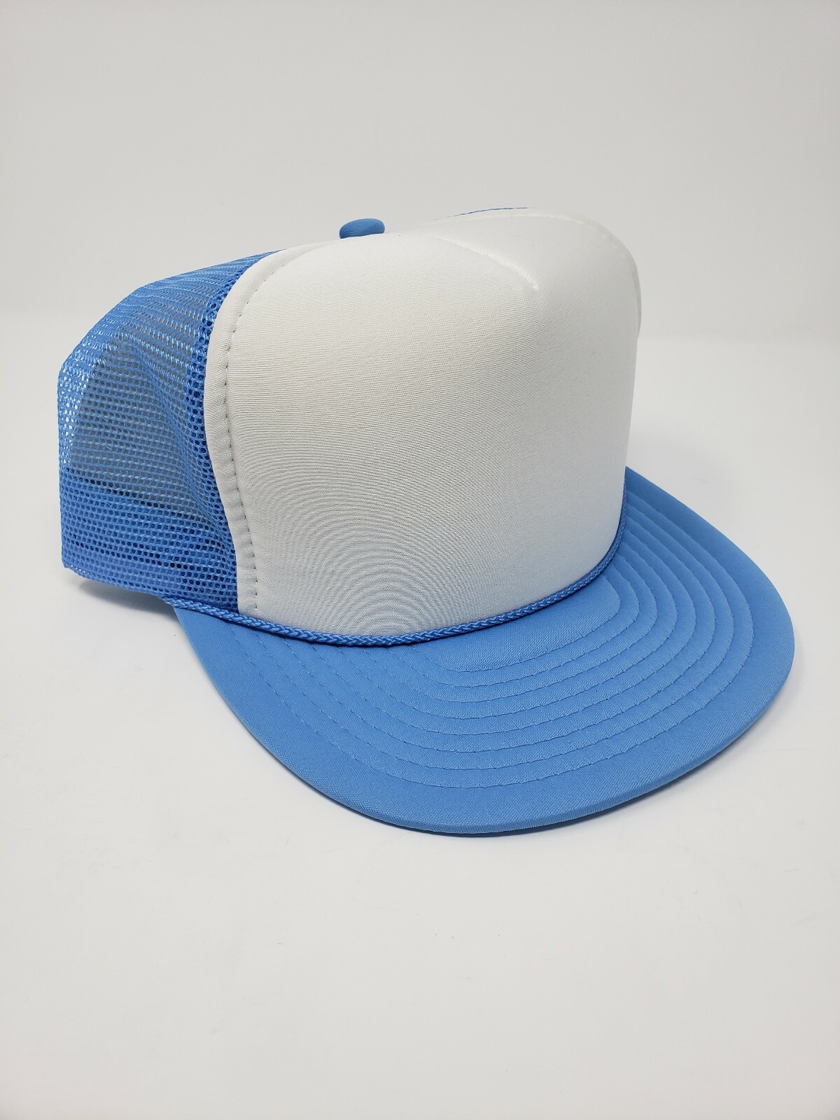 *NEW* Vintage Baby Blue Nissin ball cap Hat snapback … - Gem