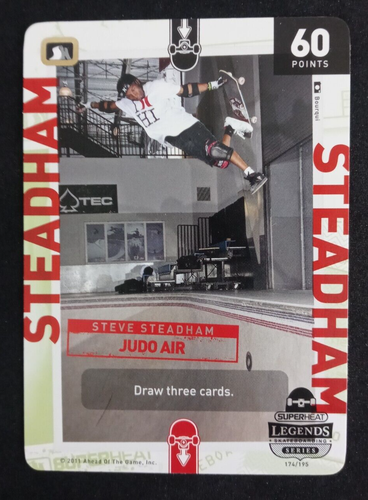 2011 Superheat Skateboarding Series Trading Card Game Steadham #174 | eBay