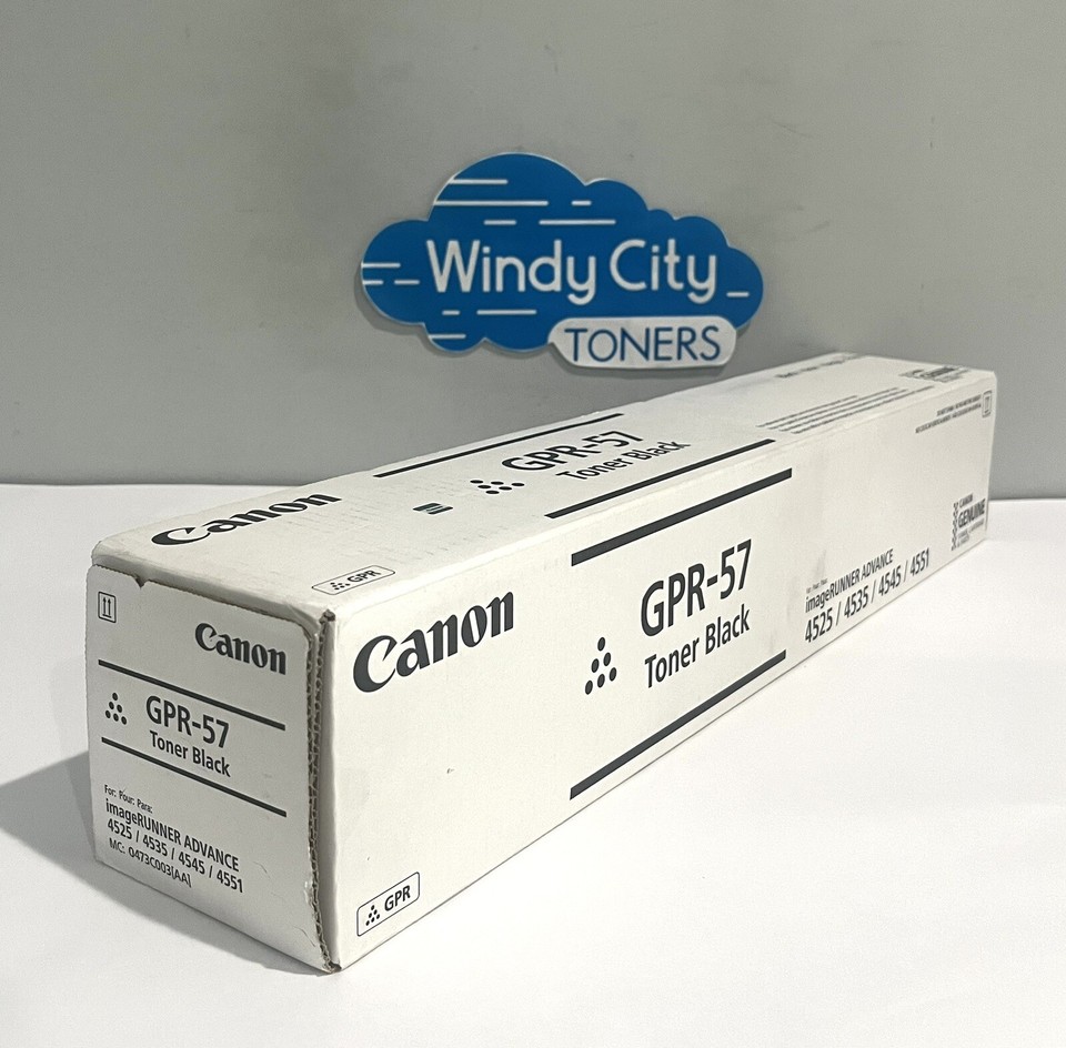 Canon GPR-57 Genuine Black Toner Cartridge 0473C003AA For iR 4525,4535 ...