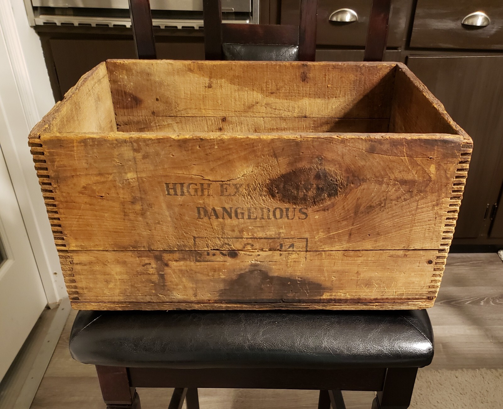 Vintage Dupont Dynamite Wooden Ammo Box Red Cross Explosives Large | eBay