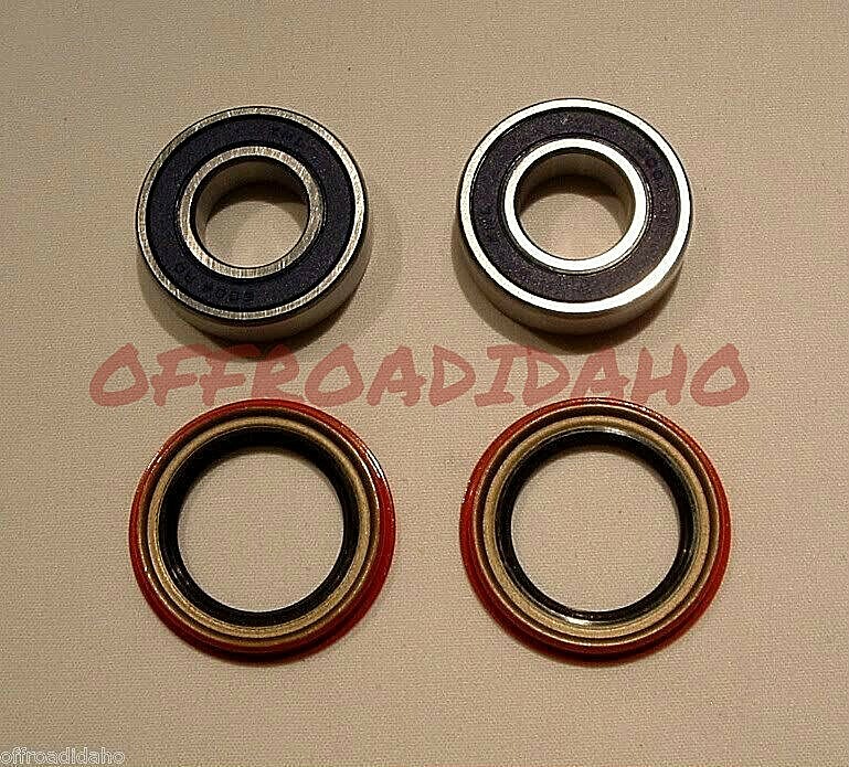 FRONT WHEEL AXLE BEARING AND SEAL KIT BOMBARDIER 2000 - 2005 DS650 DS ...