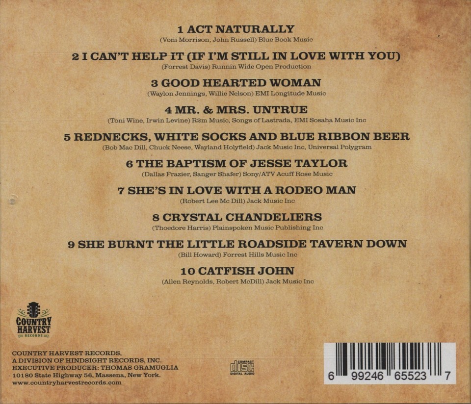 Johnny Russell - Rednecks, White Socks and Blue Ribbon Beer (CD ...