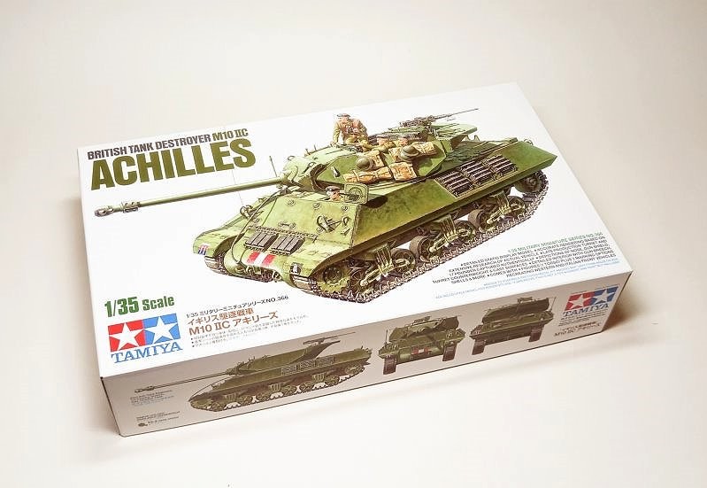 TAMIYA Military Model 1/35 British Tank Destroyer M10 IIC Achilles Tank ...