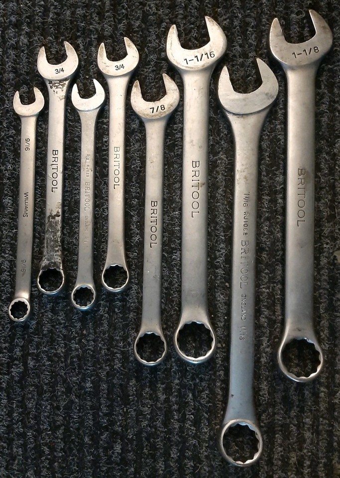 BRITOOL IMPERIAL A/F combination spanner | eBay