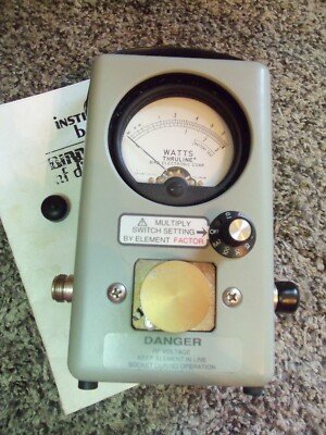Bird 4410A Thruline Watt Meter / NICE / Bird 43 Type | eBay