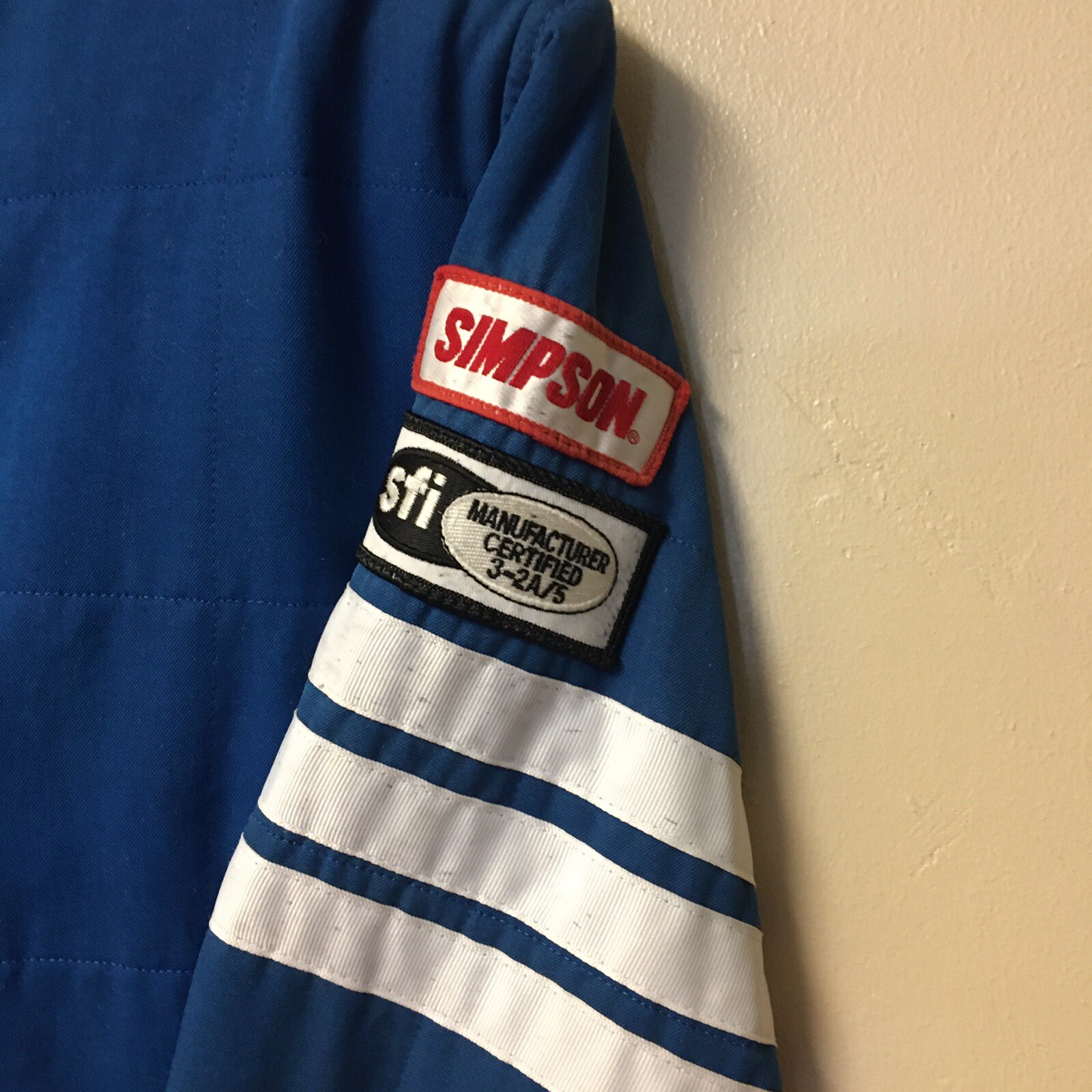 Simpson Racing Jacket Vintage Racing Jacket FLAME RET… - Gem