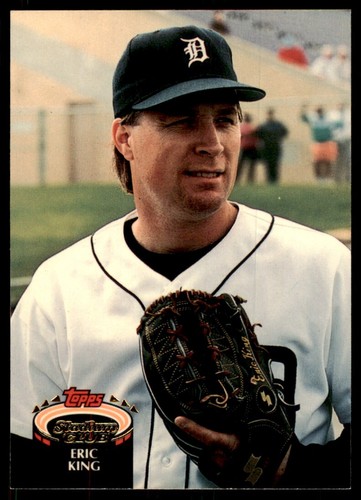 1992 Stadium Club Eric King Detroit Tigers #638 | eBay