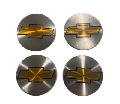 56.5mm Chevrolet Wheel Center Cover Sticker Emblem Badge Wheel Hub Caps ...