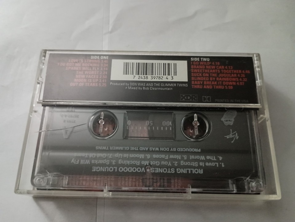 Rolling Stones - Voodoo Lounge Cassette Tape | eBay