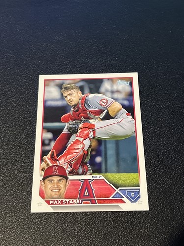 2023 Topps Series 1 Baseball #85 MAX STASSI Angels | eBay