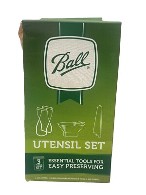Canning Preserving Utensil Set 3 pc Ball® Jar Lifter Headspace Tool ...