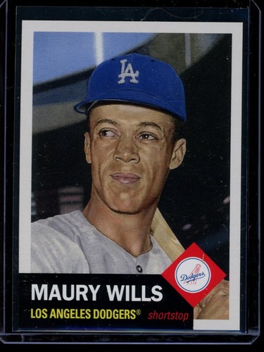 2023 Topps Living Set #597 Maury Wills Card | eBay