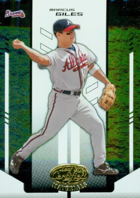 2004 Leaf Certified Materials Marcus Giles 129 Braves | eBay