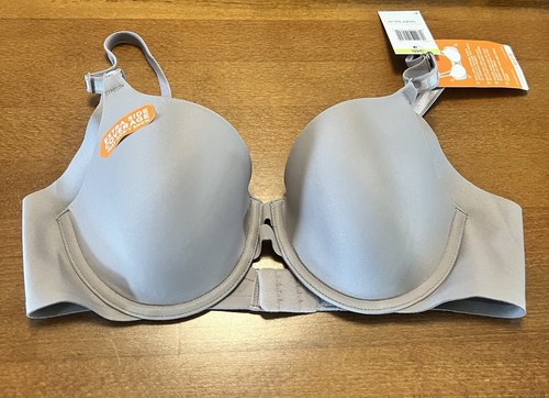 Warners No Side Effects Comfort Underwire T-Shirt Bra Taupe Nude 1356A ...