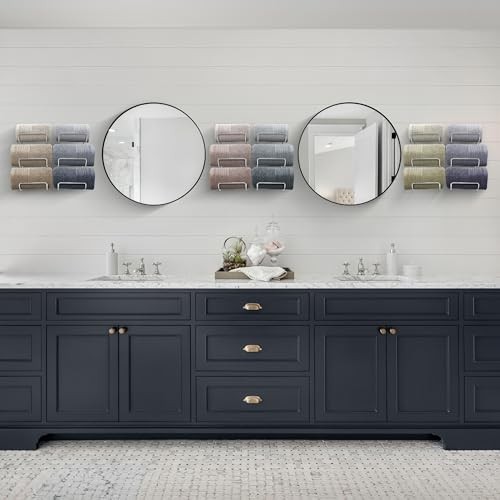 Sorbus Towel-Rack Holder - Wall Mounted Storage Organizer for Linens ...