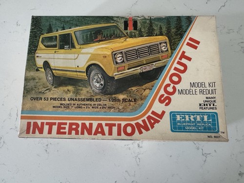 ERTL International Scout II Model Kit Vintage 1:25 Scale No. 8021. | eBay