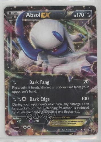 Absol EX Pokémon XY Black Star Promo #XY62 10cj | eBay