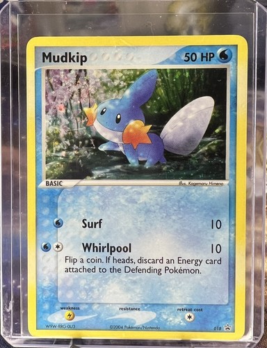 Pokemon Card Mudkip 018 Black Star Promo Holo | eBay