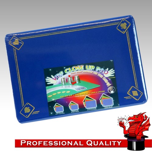 VDF Magicians Close Up Pad / Mat / Blue with Aces - Magic - Standard ...